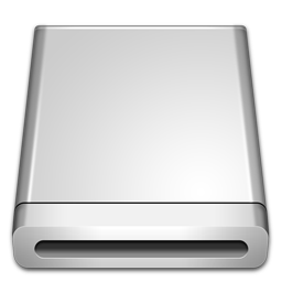 Removable, drive icon