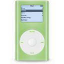 green, ipod, mini icon