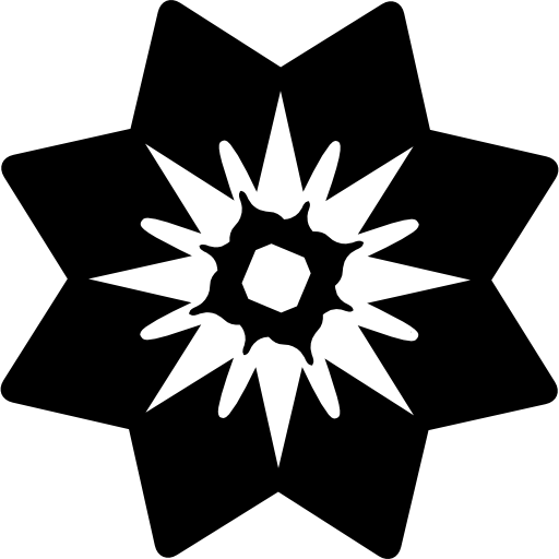 petals, triangular, flowers, floral, nature, flora, Flower icon