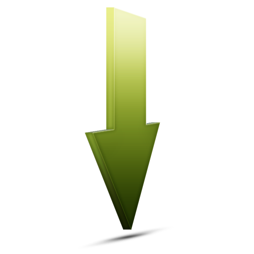 descending, download, Descend, Decrease, fall, Down icon