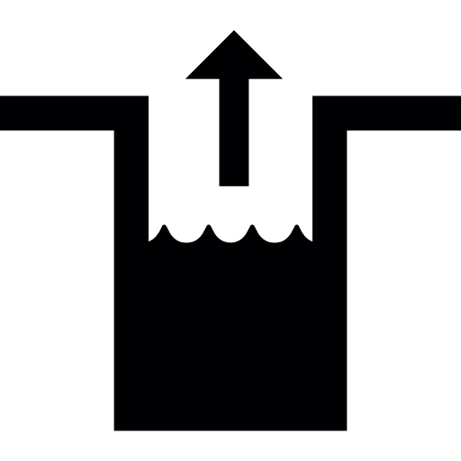 Uprising, signs, rising, water, Water Rising icon