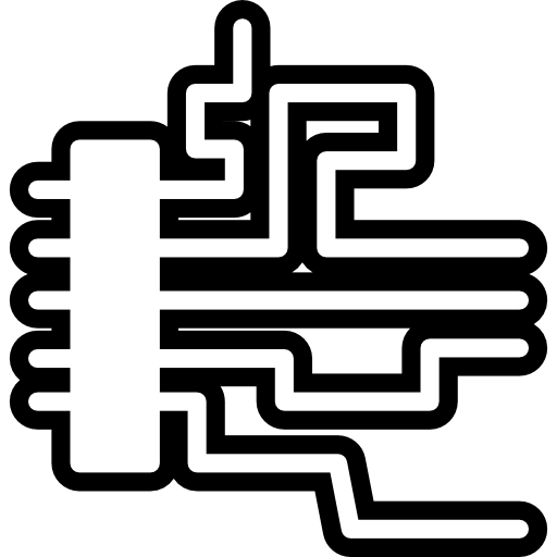 motherboard, line, lines, technology, Line Group, Computer Lines icon