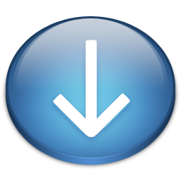 descending, Down, download, fall, Descend, Decrease icon