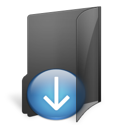 Folder, descending, download, Down, Decrease, Descend, fall icon