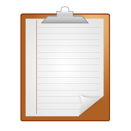 Clipboard, Note icon