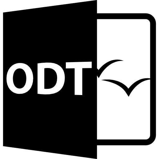 Odt Open File, Odt, Odt Extension, interface, Odt Format, Odt File icon