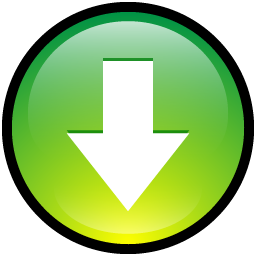 download, button, Decrease, descending, fall, Down, Descend icon