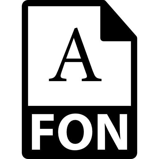 Symbol File Format File File Formats Files Formats Fon Format Interface Icon 3559