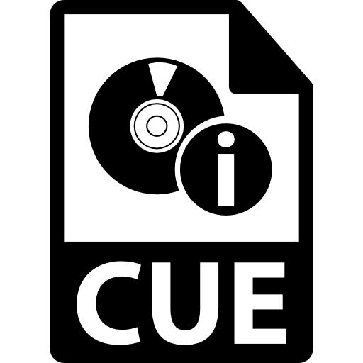 Cue File, Cue, Cue File Format, Cue Format, Cue Symbol, interface icon
