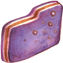 violet, Folder icon