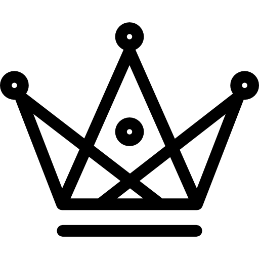 Royalty, Triangles, Crown Design, Circle Outlines, Triangular Shapes ...