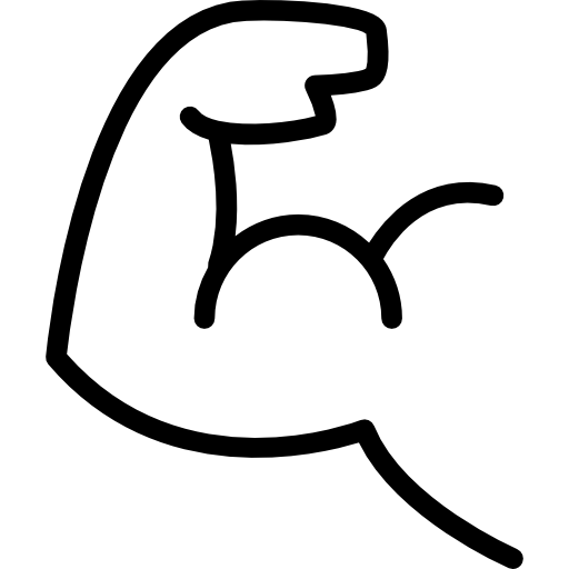 sport, muscle, arms, sports, Muscles, Body Parts, Arm, outline, male ...