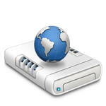 network, drive icon