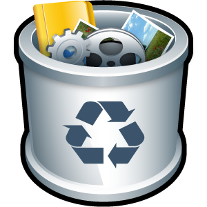 Full, Trash, Folder, recycle bin icon