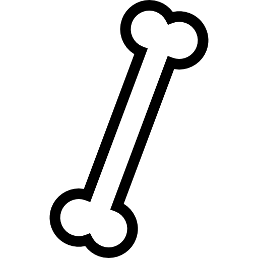 Bone Variant, medical, Bone, Bone Outline, Bones, Calcium icon
