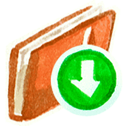 red, fall, download, Down, Descend, descending, Decrease icon