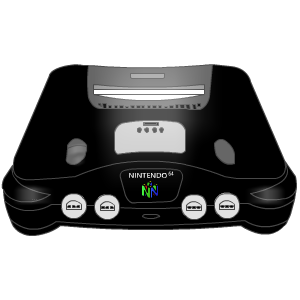 Black, nintendo icon