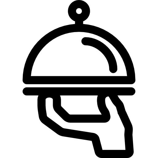 tray, Service, food, Foods, outline, covered, bedroom, Hand, Room ...