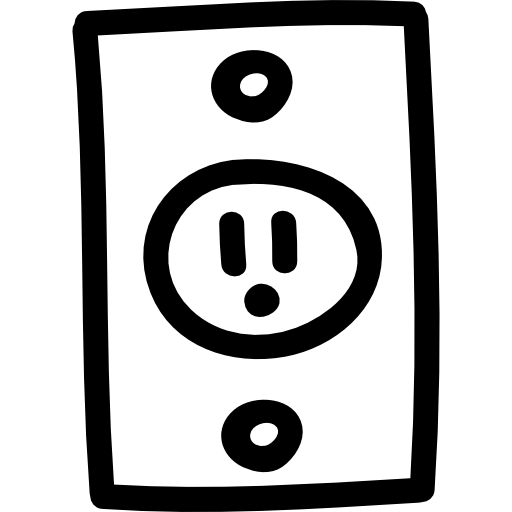 hand drawn, Tools And Utensils, Plugs, connector, outline, Connect ...