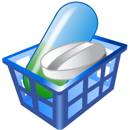 Basket, Drug icon