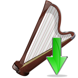 instrument, arpa, Down, Descend, Decrease, fall, descending, download icon