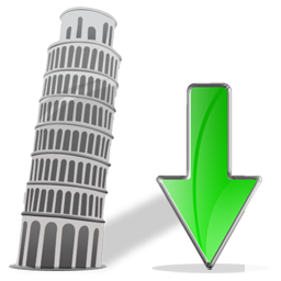 descending, download, torredepisa, fall, Descend, Decrease, Down icon