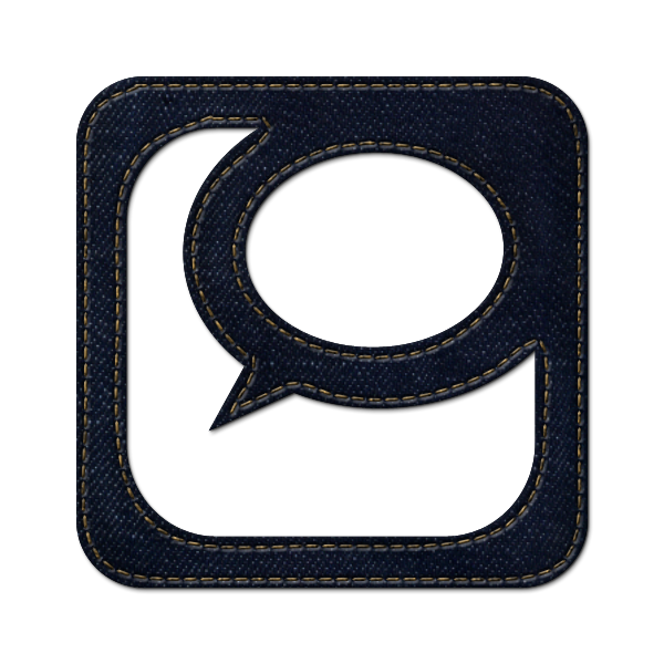 Logo, Technorati, jean, Social, denim, square icon