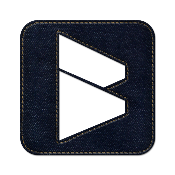 square, blogmarks, denim, Social, Logo, jean icon