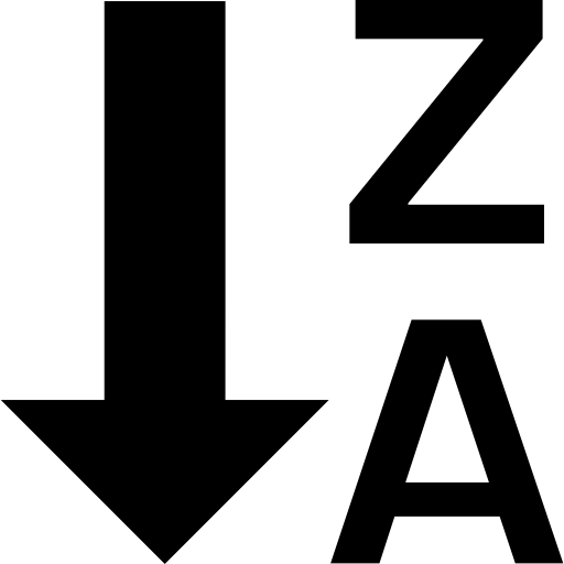 interface, Alphabetically, Alphabet, order, symbol, sort, symbols ...