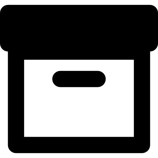Boxes, symbol, Essentials, symbols, Archive, Archives, Box, interface icon