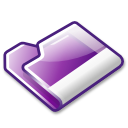 violet, Folder icon