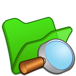 Explorer, Folder, green icon
