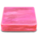pink, soap icon