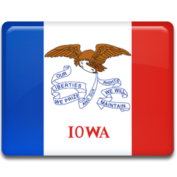 flag, iowa icon