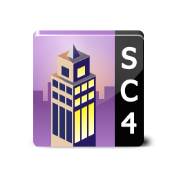Sims, simcity, square, Building icon