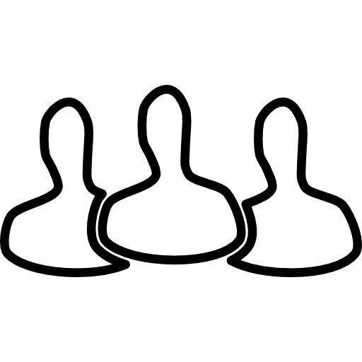 Circular, people, Circle, group, persons, person, Outlines, symbol ...