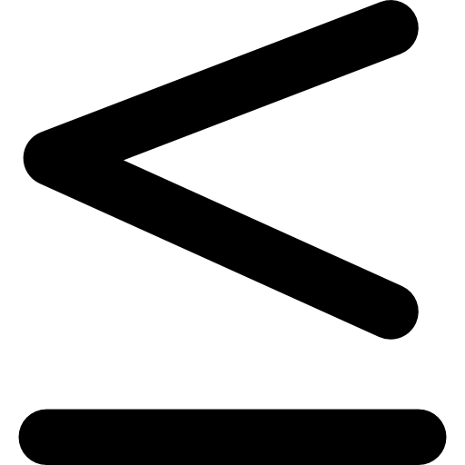 Binary Relations, signs, Is Less Than Or Equal To, symbol, maths ...