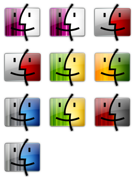 Finder Colors Icon