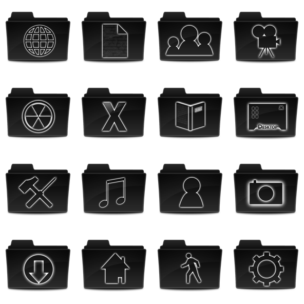 Black Elegant Icon