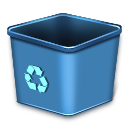Blank, recycle, Bin, Empty icon