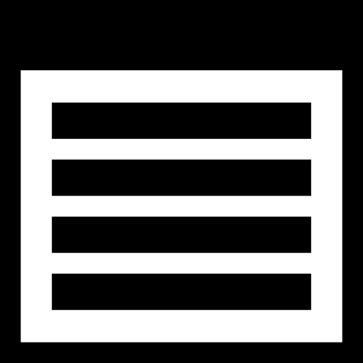 Header, symbol, Layouts, Four, layout, Design, interface, rows, symbols ...