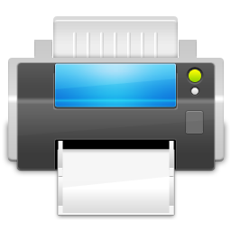 Print, printer icon