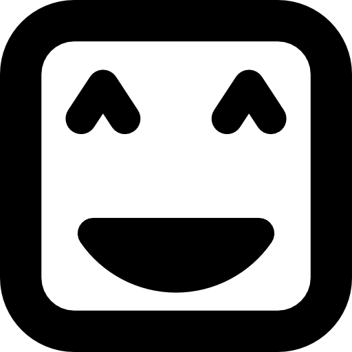 square, smiley, happy, smiling, Face, faces, interface, smile icon
