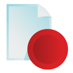 document, paper, important, File icon