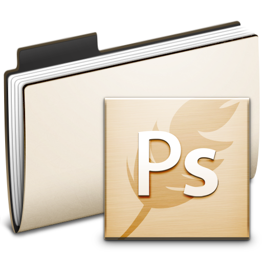 photoshop, Ps, Folder icon