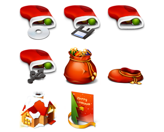Red Christmas Icon