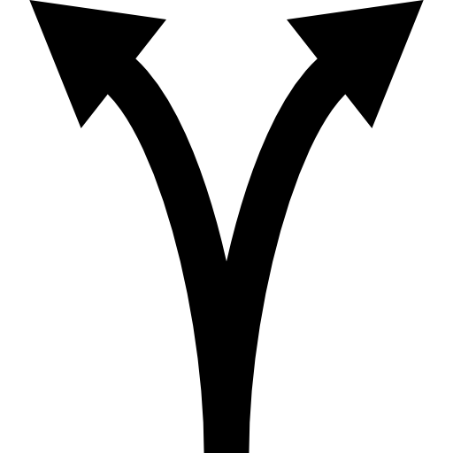 up arrows, Double Arrows, Arrow, double arrow, Arrows, Bifurcation ...