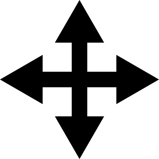 Move, symbol, group, symbols, Arrows, moving, Four, Arrow, Grouped icon