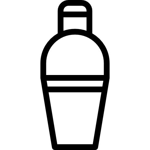 cocktail, tools, shaker, Outlined, food, outline, Container, cocktails ...