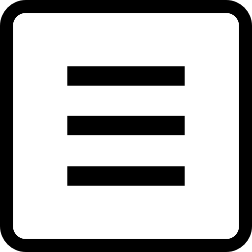 square, menu, interface, Squared Ui, button, menus, three, lines ...